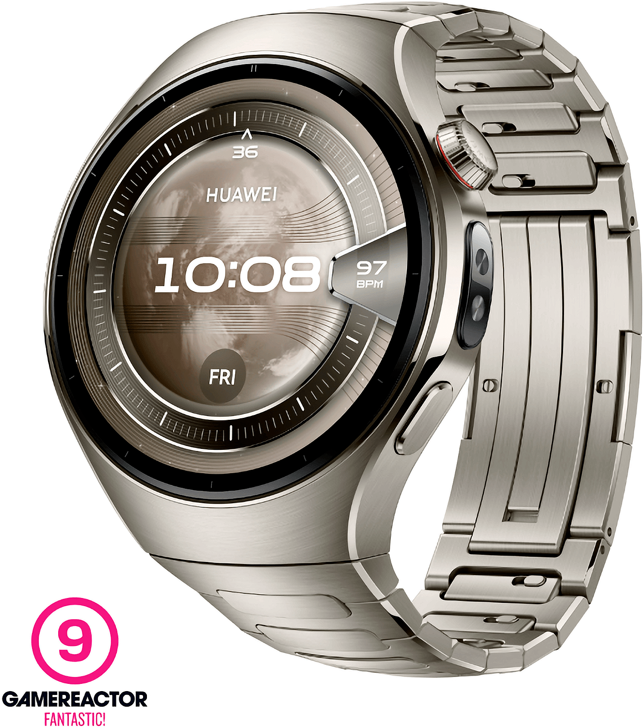 Huawei Watch 5 46mm Titanium - Elisa - Verkkokauppa