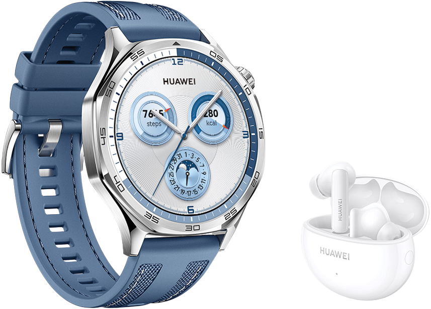 Huawei Watch GT 5 46mm Sininen - Elisa - Verkkokauppa