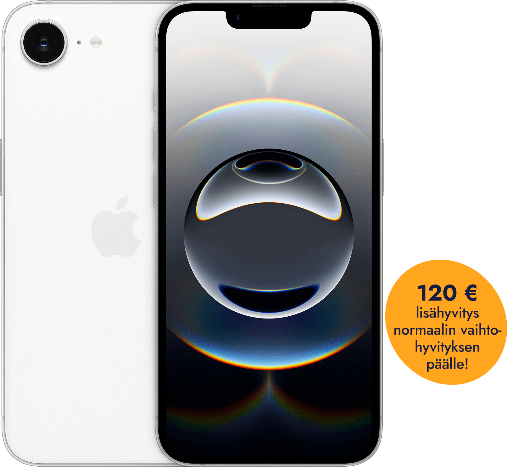Apple iPhone 16e 128 Gt 5G - Elisa - Verkkokauppa