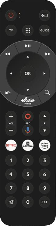 Elisa Viihde Plus kaukosäädin - Elisa - Verkkokauppa