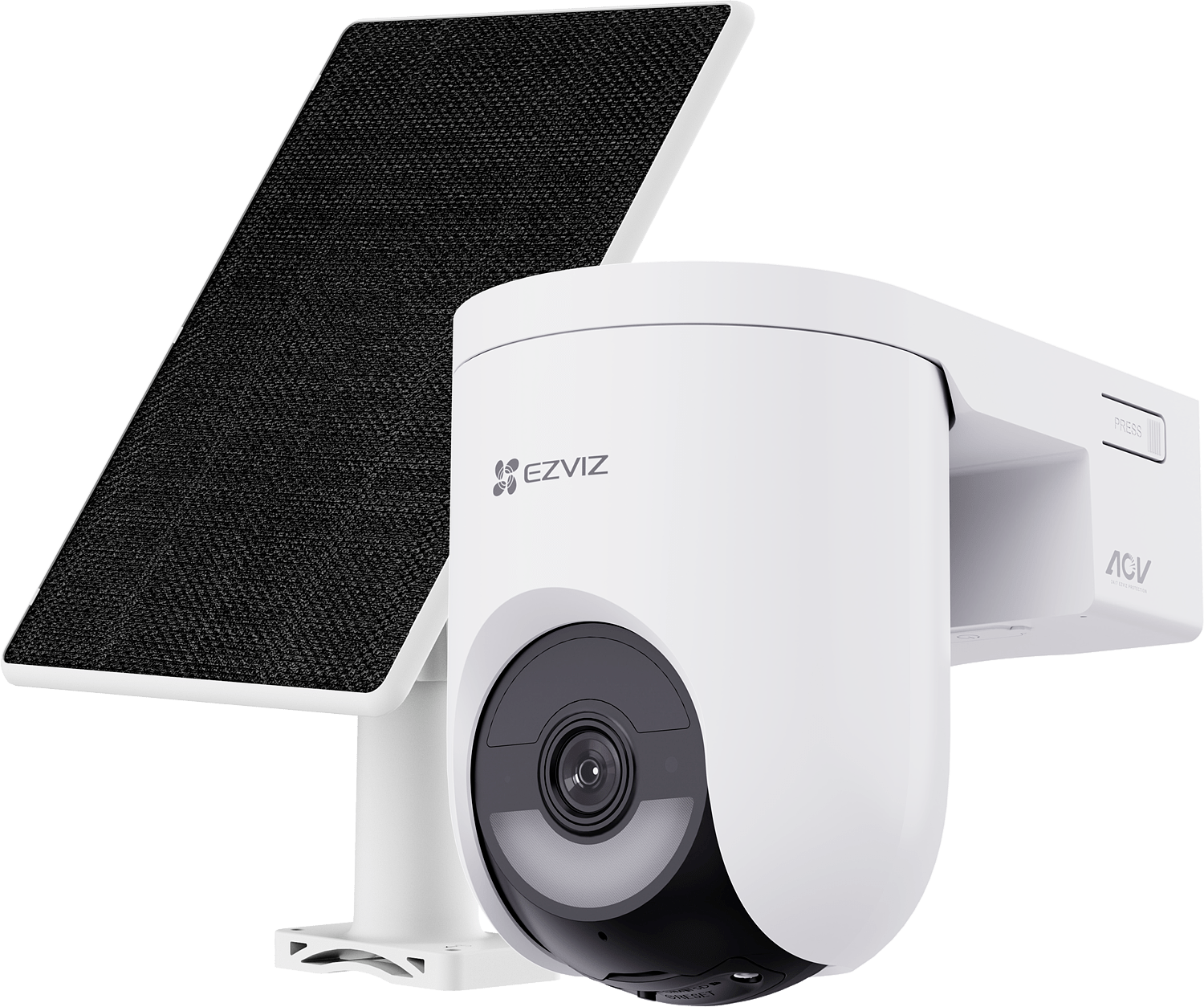 Ezviz HB8 Lite 4G -valvontakamera aurinkopaneelilla - Elisa - Verkkokauppa