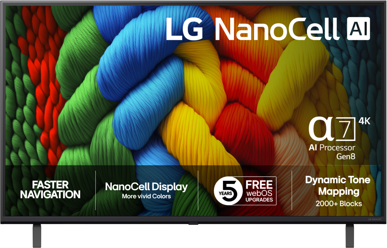 LG 43 tuumainen NANO80 LED TV - Elisa - Verkkokauppa