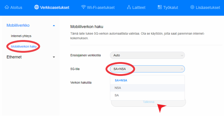 Huawei 5G H155 -sisäreitittimen ohjeet - Elisa