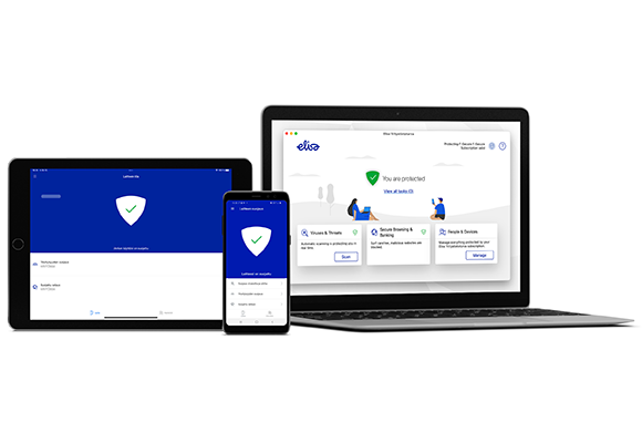 Osta F-Securen Yritystietoturva laitteisiin | Elisa Yrityksille