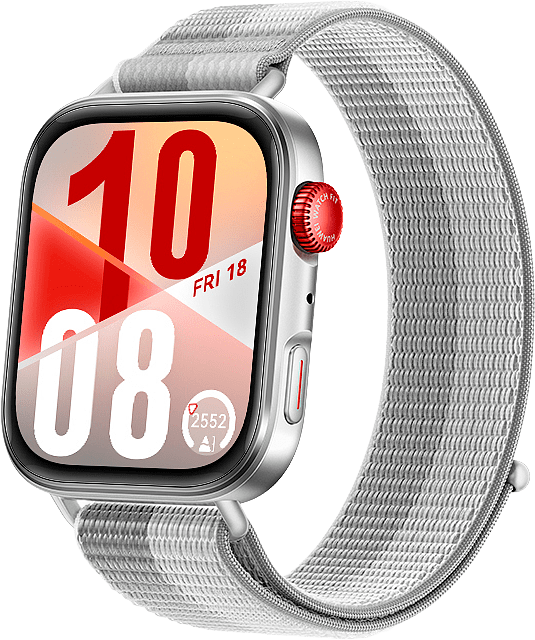 Huawei Watch Fit 4 Harmaa nylonranneke - Elisa - Verkkokauppa